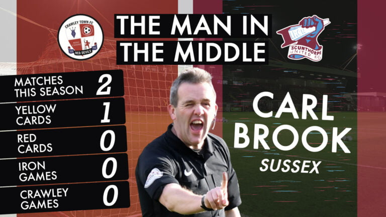Carl Brook to referee first away league match | Scunthorpe United FC