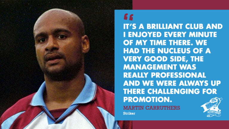 Once an Iron... Martin Carruthers | Scunthorpe United FC