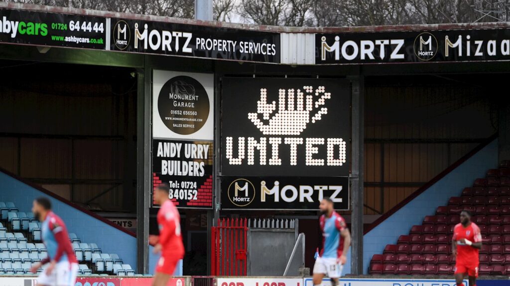 Digital scoreboard advertising available for 2023-24 | Scunthorpe United FC