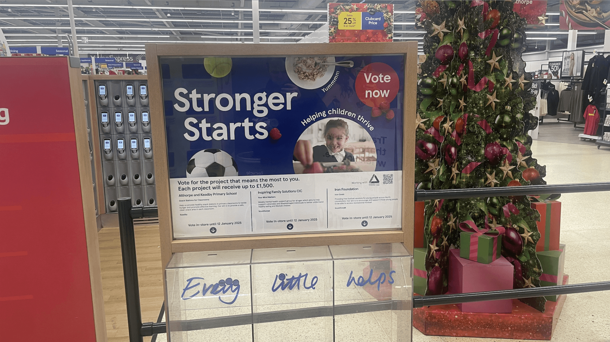 Shop at Tesco? Use your blue tokens at the checkout to support the Iron ...