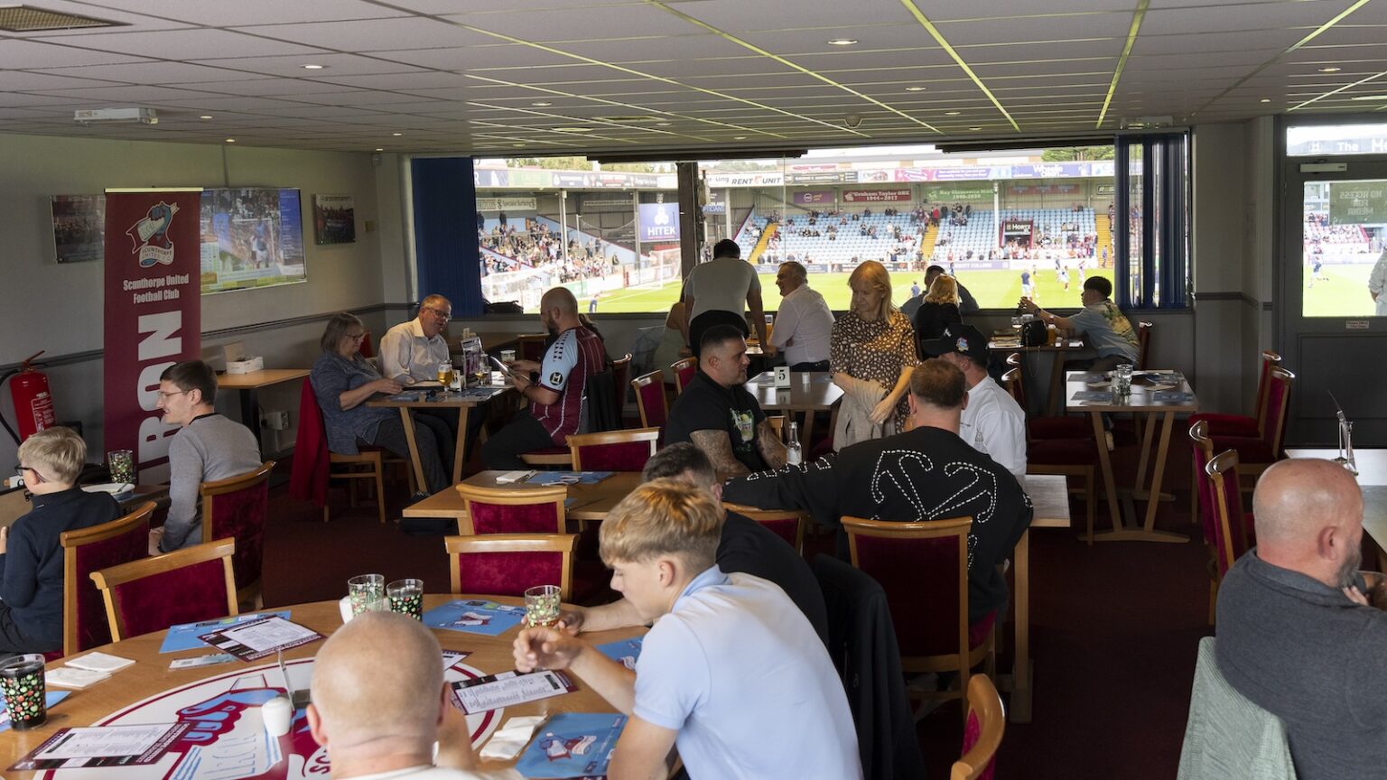 Dine with us ahead of our home clash with Boreham Wood - menu confirmed ...