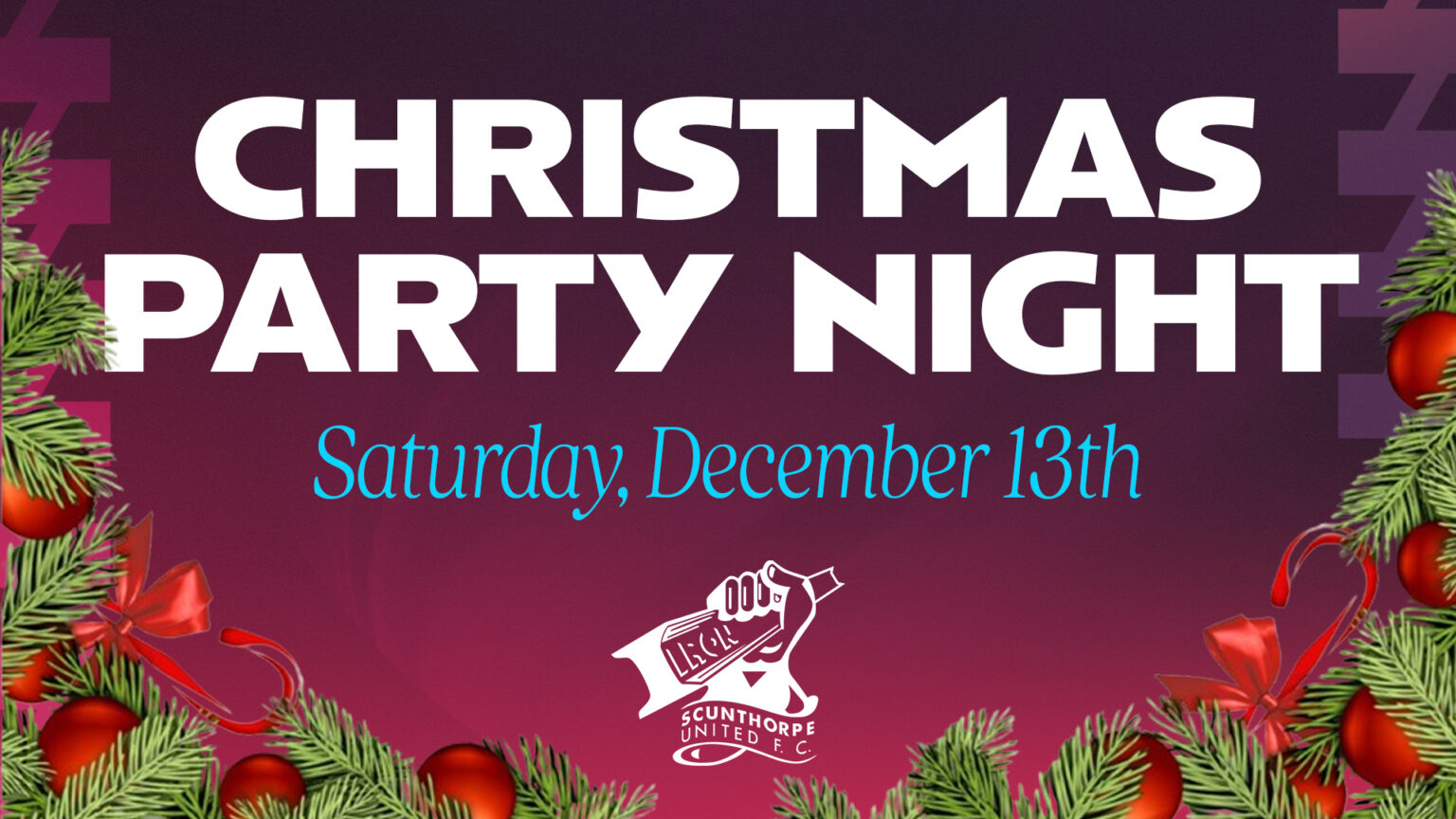 Limited spaces available for Christmas Party Night on December 13th ...
