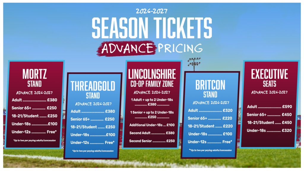 Advance price season tickets in operation - current best price to ...